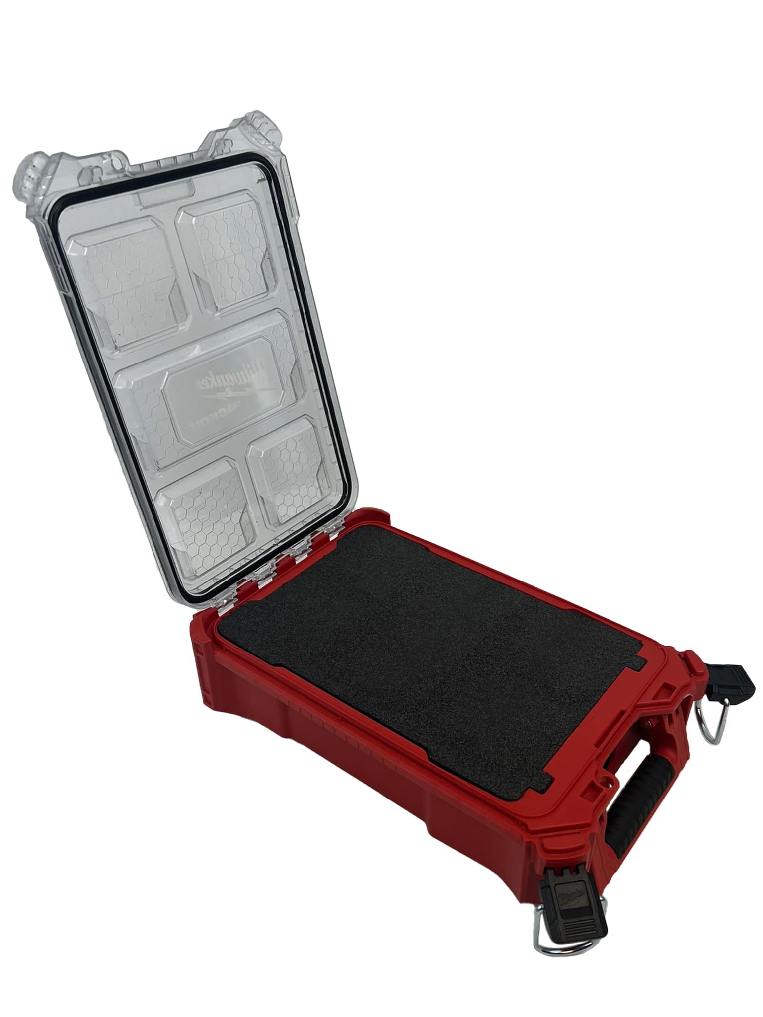 Kaizen Source - Kaizen Foam Insert Set for Milwaukee PACKOUT Compact Organizer 48-22-8435 (Red/Black)