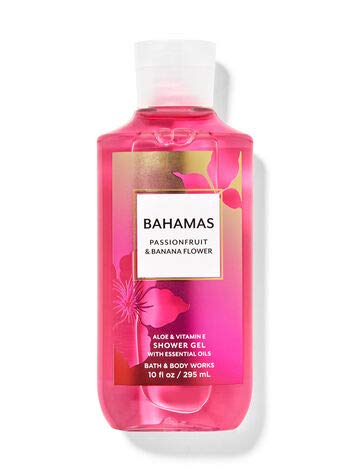 Bath and Body Works Bahamas Passionfruit & Banana Flower 3 Piece Set Shower Gel, Body Cream, Fine Fragrance Mist