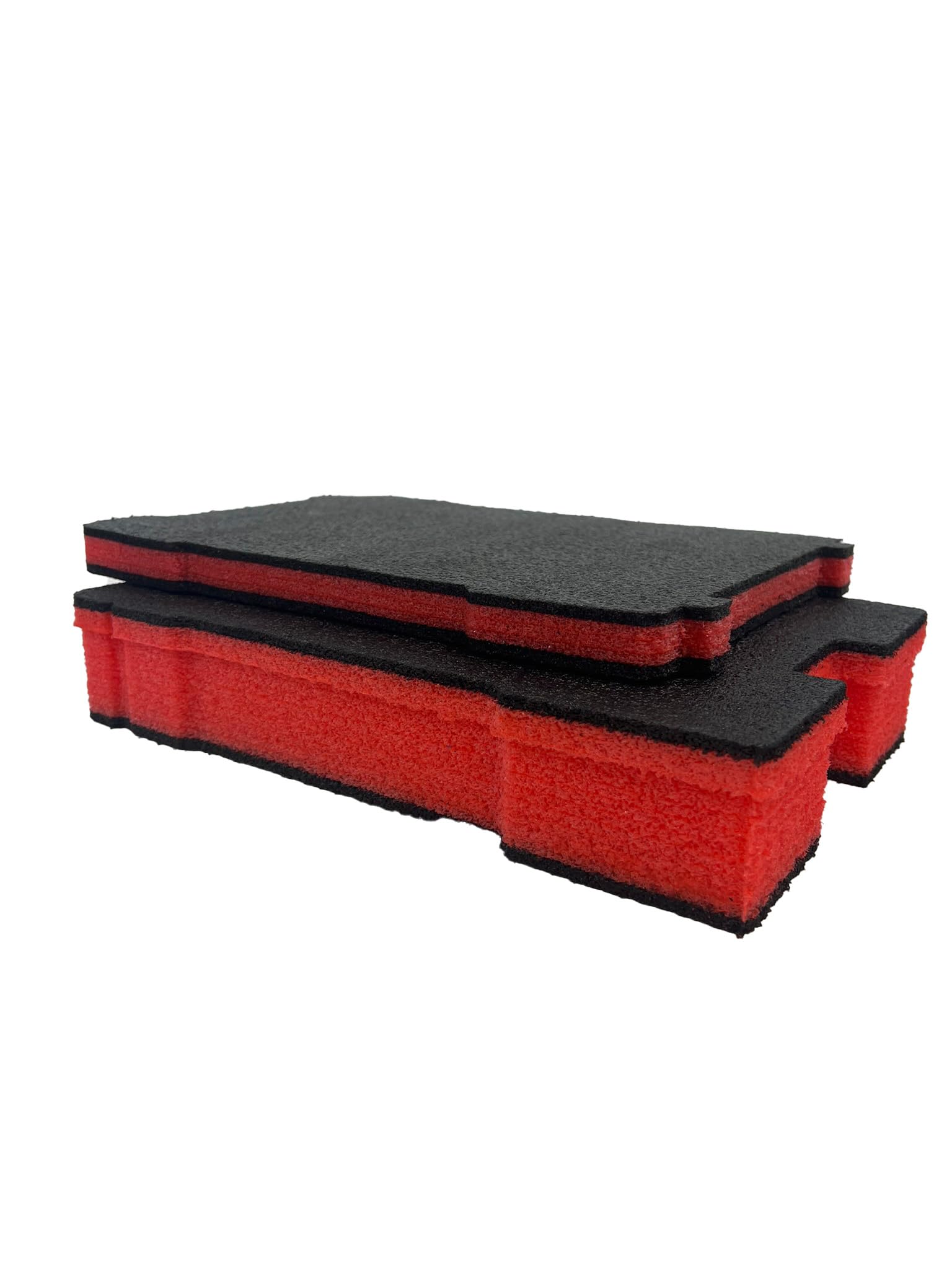 Kaizen Source - Kaizen Foam Insert Set for Milwaukee PACKOUT Compact Organizer 48-22-8435 (Red/Black)