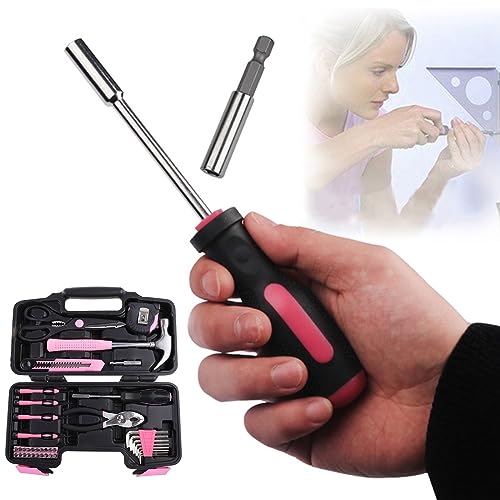 Original 29 Pieces Repair Hand Tool Box 45# Carbon Steel Tool Set For Toddlers