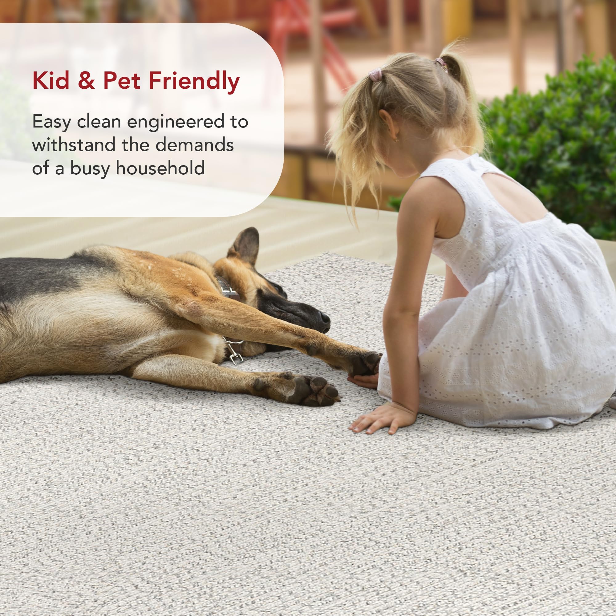 nuLOOM 12' x 15' Solid Hand Braided Indoor/Outdoor Area Rug, Pet-Friendly, High Traffic, Weather Resistant, for Patio, Balcony, Bedroom, Living, Dining Room, Wynn Ivory