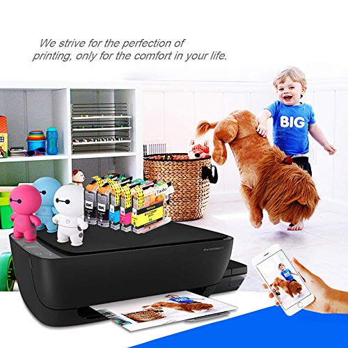 Tuobo LC203XL Replacement for Brother LC203XL Work with MFC-J480DW MFC-J885DW MFC-J485DW MFC-J880DW MFC-J680DW MFC-J4420DW MFC-J4620DW MFC-j460DW MFC-J5620DW MFC-J5720DW J5520DW J4320DW (6 Color)