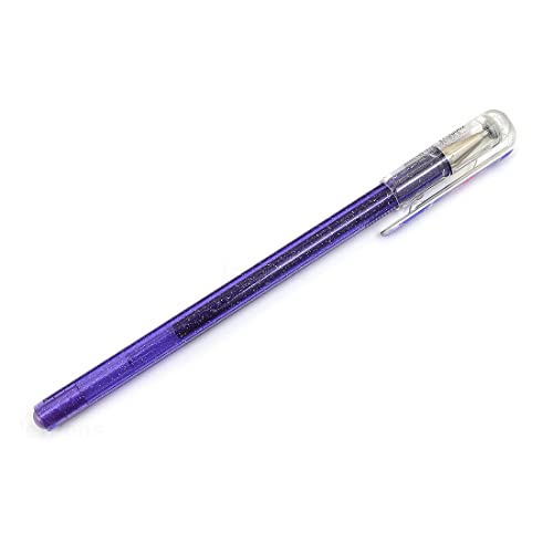 Pentel Hybrid - Dual Metallic Pens - Liquid Gel Rollerball Pens - K110 - Assorted Colours - Set of 8