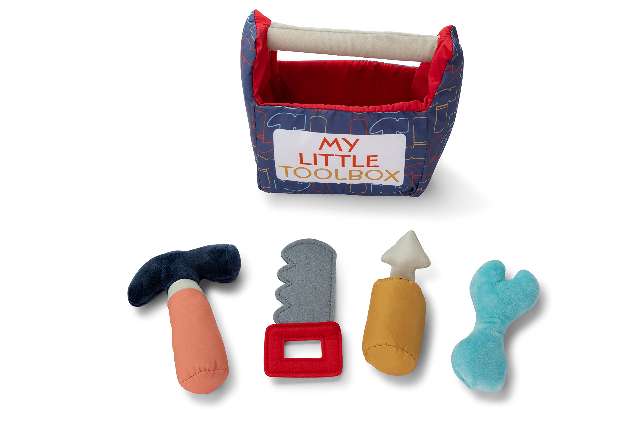 Simple Joys by Carter's Unisex Babies' Plush, Toolbox Playset, Standard