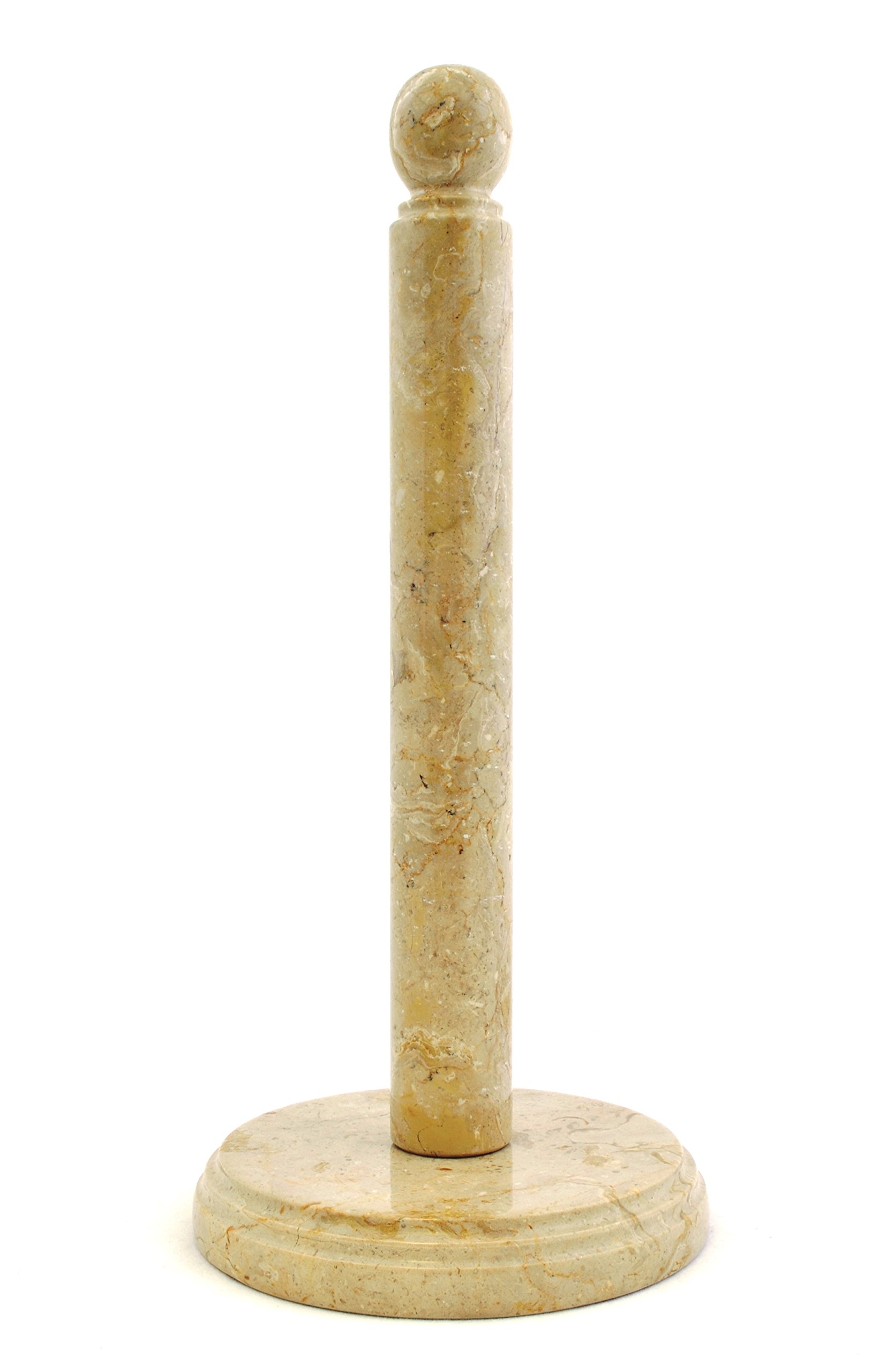 Sahara Beige Marble Modern Kitchen Paper Towel Holder