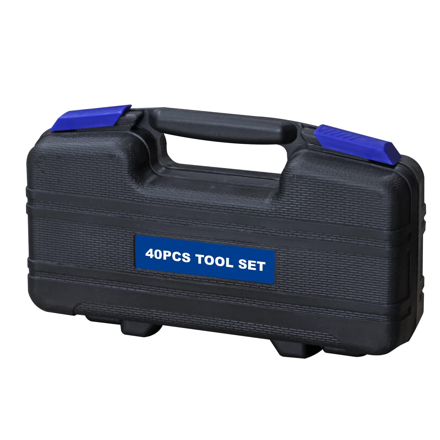 Torin 40 Piece Tool Set Household Repair Tool Kit with Plastic ToolBox, adjustable wrench, driver handle, linesman pliers, measuring tape, screwdriver bits, screwdrivers Set For Men Women, APK040TSM-2