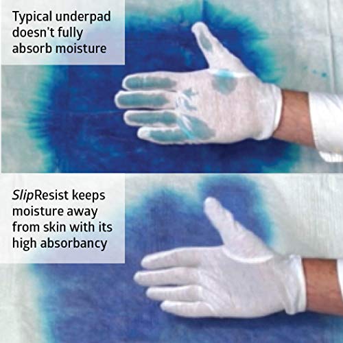 Medline Ultrasorbs Advanced Premium Disposable Underpads with SlipResist Technology, 30" x 36", 70 Count