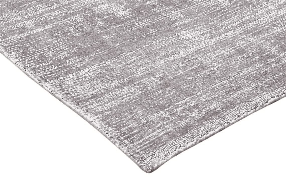 Home Must Haves Faux Silk Solid Color Contemporary Modern Hand-Tufted 100% Viscose Area Rug Carpet, 8' x 10', (Taupe 8x10)