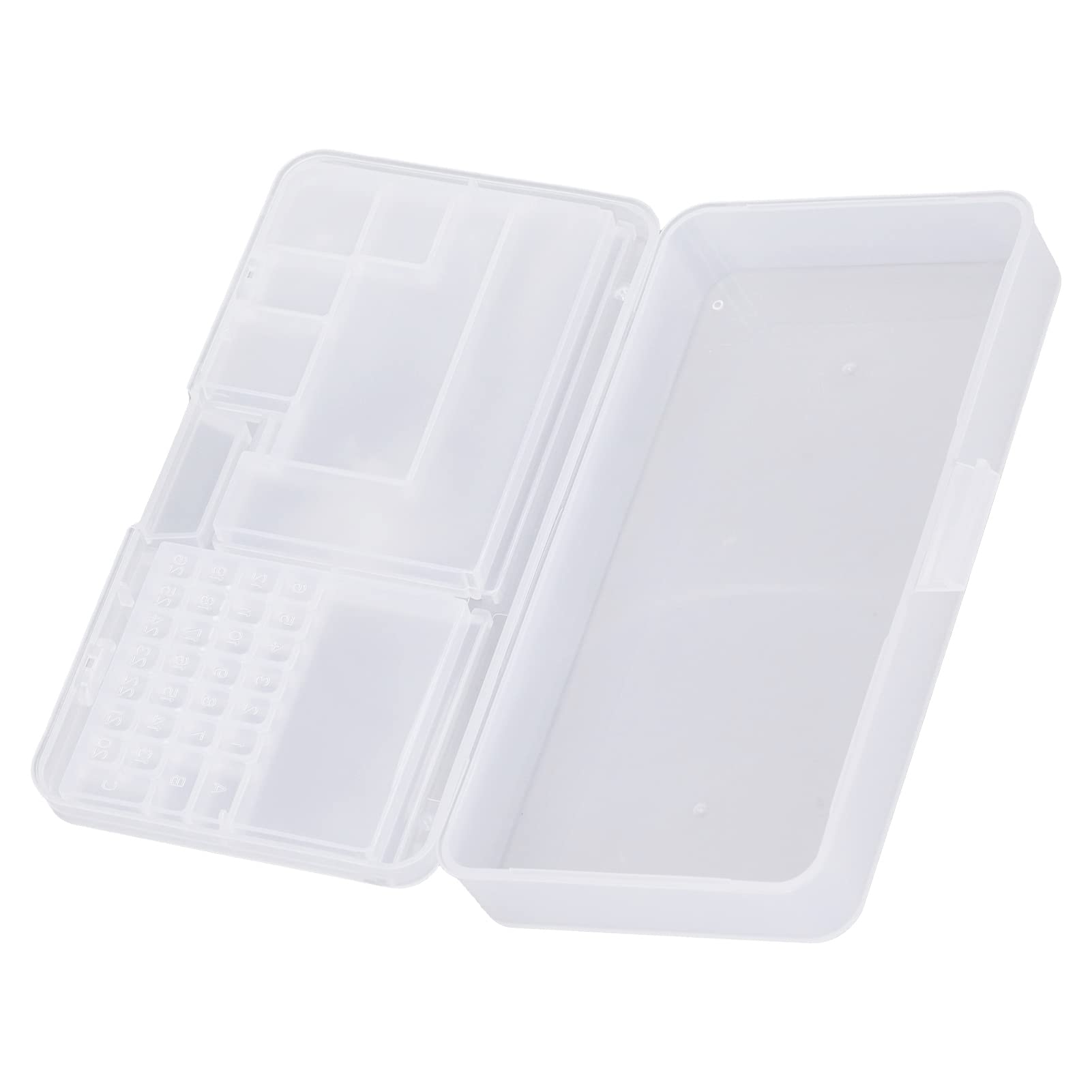 Hilitand Maintenance Parts Box, 3PCS Repair Parts Storage Boxes, Motherboard Screw Hardware Parts Box Transparent Plastic for Hardware, Screws, Tool Sets, Hilitandex142hdc79