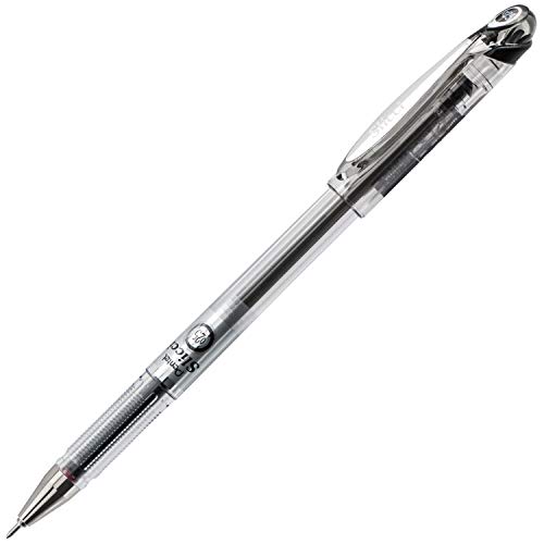 Pentel Arts Slicci Extra Fine Gel Pen, Black Ink 2-Pack (BG202BP2A)