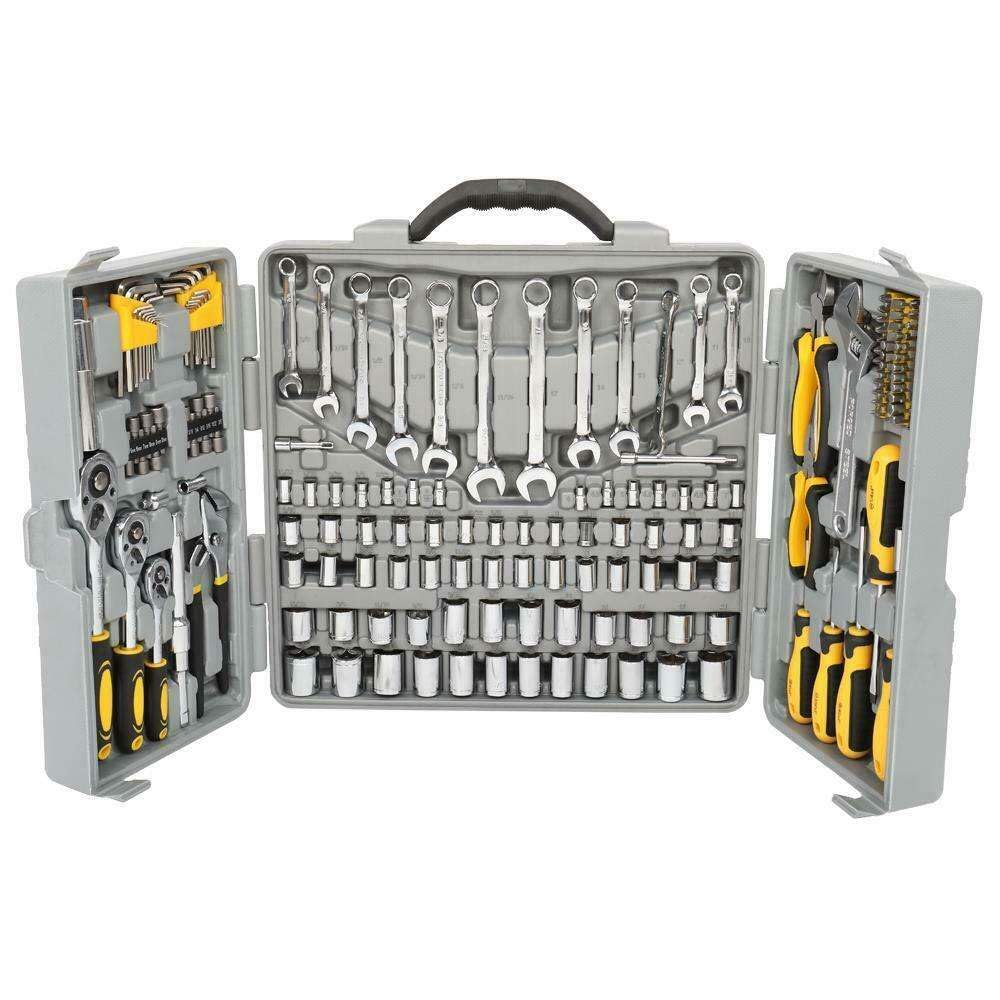 UYSB 205 Pcs Professional Car Repair Tool Set Auto Ratchet Spanner Screwdriver Socket Tool Box Tool Set Tool Bag Storage Box Tool Box Organizer Mechanic Tool Set Tools for Mechanics Multi Tool H