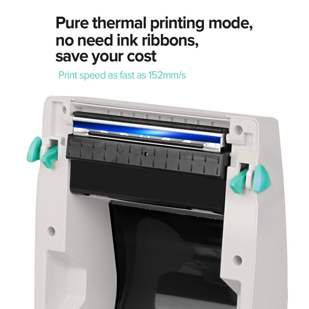 Shipping Label Printer ( Windows 7 or higher Only ) ( No ChromeBook ) Direct Thermal High Speed Printer - Compatible with Amazon, Ebay, Etsy, Shopify - 4×6 Label Printer & Multifunctional Printing