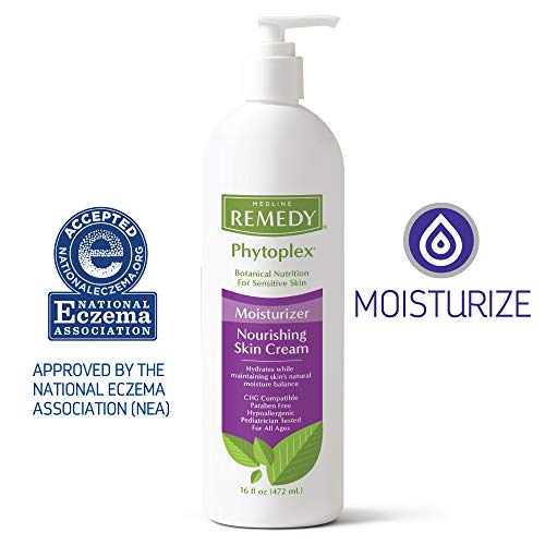 Medline Remedy Phytoplex Nourishing Skin Cream, Skin Moisturizer, Paraben Free Body Lotion, 16 Fl Oz, 2 Pack
