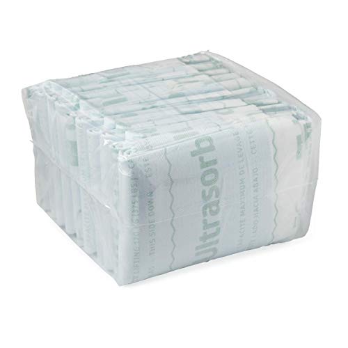 Medline Ultrasorbs Advanced+ Premium Disposable Underpads, 30" x 36", 50 Count, Super Absorbent Bed Pad