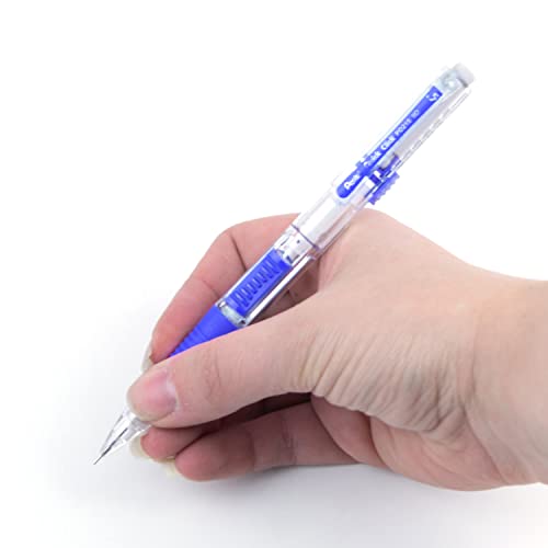 Pentel QUICK CLICK Mechanical Pencil (0.5mm), Blue Barrel, Box of 12 Pencils (PD215C)