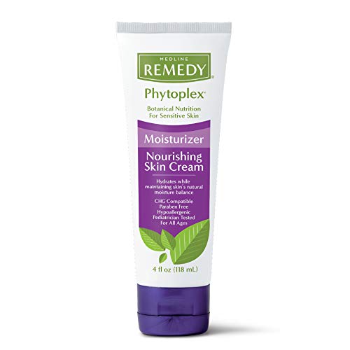 Medline Remedy Phytoplex Nourishing Unscented Skin Cream, Natural Moisture Balance, 4 Ounce, 12 Count