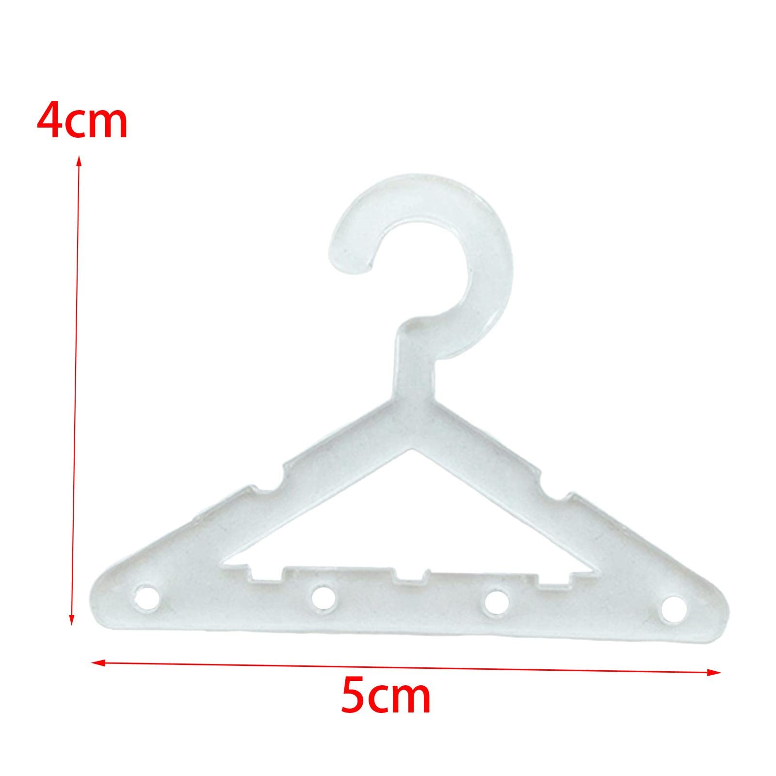 with No Base Acrylic Mini Coat Hanger Rack Earring Hanger for Retail Store Desktop, Clear