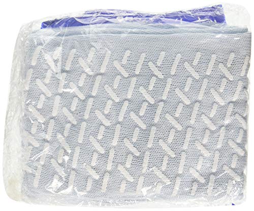 Medline Blue Adult Soft Knit Gripper Slippers - 3 Pair - 1 Size Fits Most