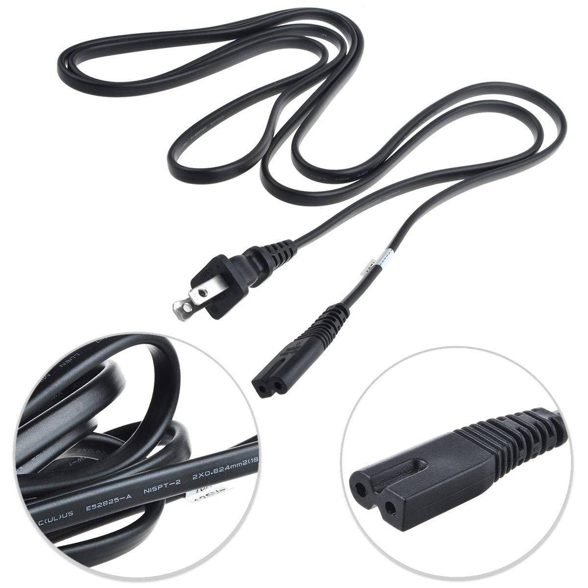 SKKSource AC in Power Cord Cable Outlet Plug Lead Compatible with Bose CineMate 520 5.1 CBL SAT Home Theater Speaker Surround Sound System 625904-1300 6259041300