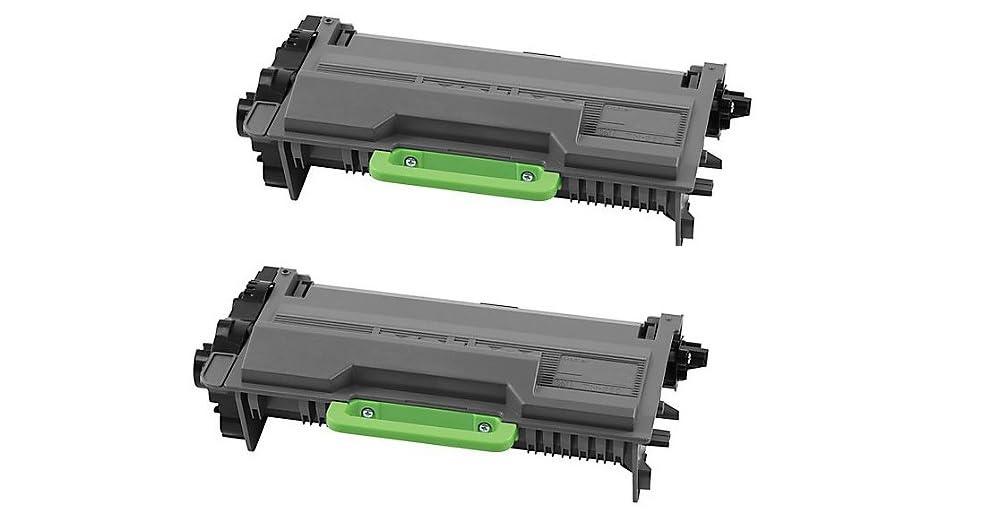 Brother TN-850 DCP-L5500 L5600 L5650 HL-L5000D L5100 L5200 L5200 Toner Cartridge (Black) in Retail Packaging - 2 Pack