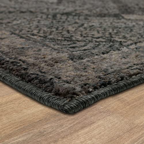 Mohawk Home Branley Transitional Geometric Ornamental Gray 1' 11" x 10' Area Rug Perfect for Living Room, Dining Room, Office