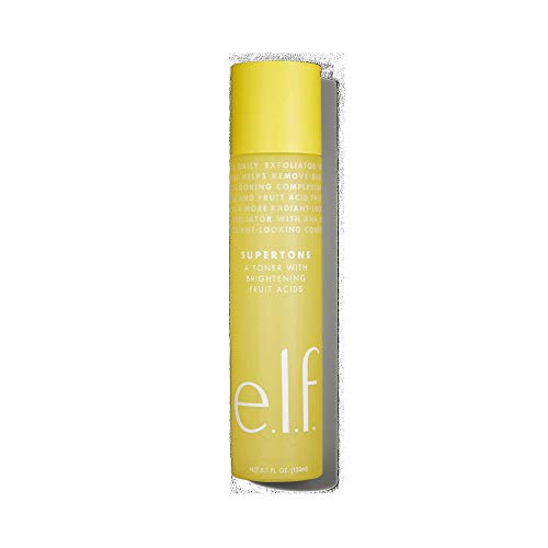 e.l.f. Skin Supertone Toner, Gentle Daily Face Toner for Removing Dead Skin Cells, Creates A Radiant, Bright Complexion, Vegan & Cruelty-Free, 5.1 Oz