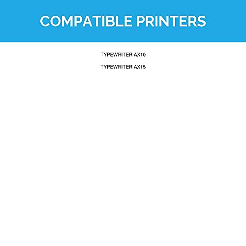 LD Compatible Printer Ribbon Cartridge Replacement for Brother 1030 GR153 (Black, 5-Pack)