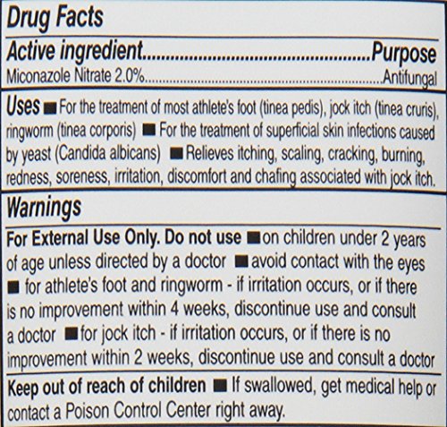 Medline Remedy Olivamine Antifungal Cream, White, 4 fl oz