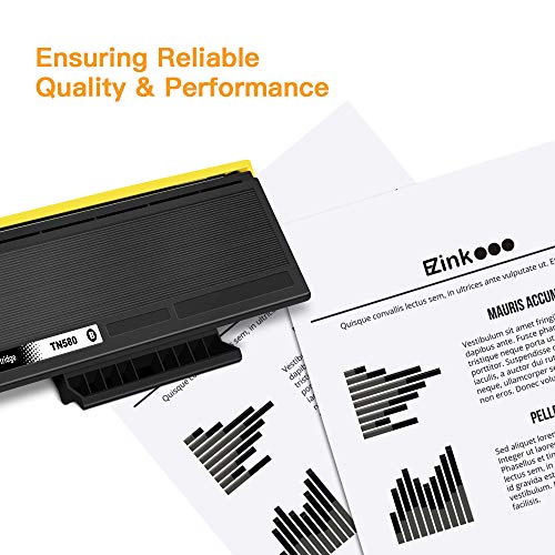 E-Z Ink (TM Compatible Toner Cartridge Replacement for Brother TN580 TN650 TN550 TN620 High Yield Compatible with HL-5370DW HL-5340D DCP-8060 DCP-8065DN HL-5240 HL-5250DN MFC-8660DN (1 Black)