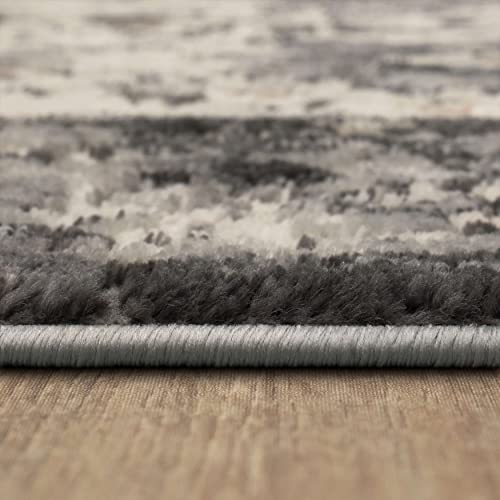 Mohawk Home Shea Traditional Floral Ornamental Gray 3' 11" x 6' Area Rug Perfect for Living Room, Dining Room, Office