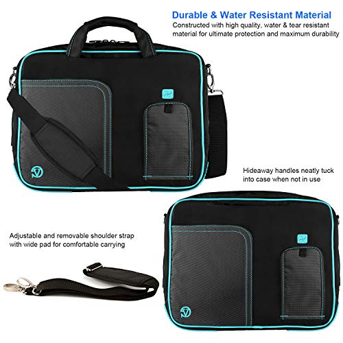 Laptop and Tablet Shoulder Bag Briefcase 11.6 12 12.5 Inch for iPad Pro 13/12.9, iPad Air 13, iPad Pro 11, Surface Pro 11 10 X 9 8 7, Galaxy Tab S10+/S9+/S8+/S7+/S7 FE