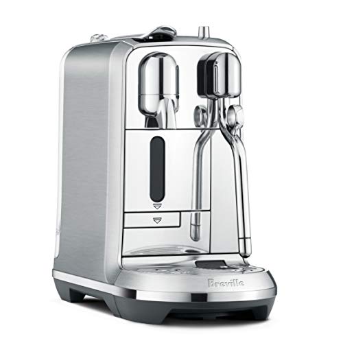 Breville Nespresso Nespresso Creatista Plus Coffee Espresso Machine, Brushed Stainless Steel BNE800BSSUSC