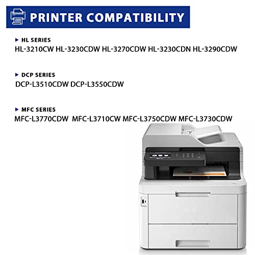MANDBOY Compatible TN223 Toner Cartridge 𝐇𝐢𝐠𝐡 𝐘𝐢𝐞𝐥𝐝 TN-223 BK/C/M/Y Replacement for Brother MFC-L3770CDW MFC-L3710CW MFC-L3750CDW MFC-L3730CDW HL-3230CDN DCP-L3550CDW Printer 5 Pack