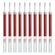 Pentel Refills Ink for EnerGel Liquid Gel Pen, 0.7mm, Red Ink, Value Set