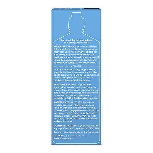 ACUVUE RevitaLens Multi-Purpose Disinfecting Solution 10 oz (Pack of 3)
