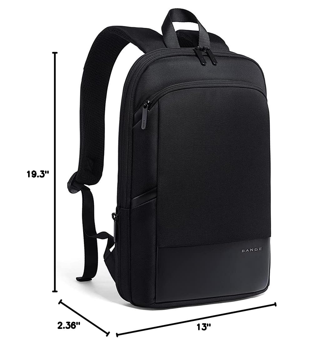BANGE Slim Laptop Backpacks 17.3inch,Expandable Business Work Backpack for Men and Women (Large)…
