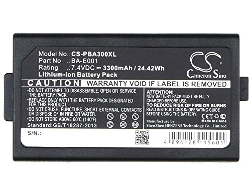 Replacement Battery for Brother PT-E300 PT-E500 PT-E550W PT-H300 PT-H300LI PT-H500LI P-Touch H300/LI PT-P750W Part NO BA-E001 PJ7