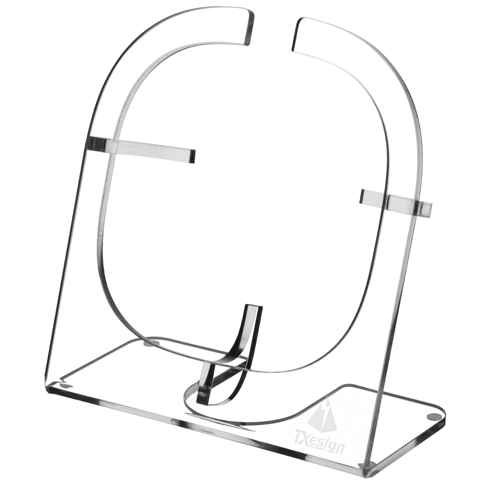 TXEsign Desktop Stand for Bose SoundLink Micro Portable Speaker, Acrylic Speaker Stand Holder Shop Display Stand Table Stand Holder Anti-Slip Base Stand (Transparent)