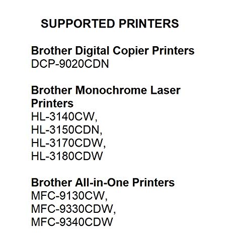 Golden Toner Compatible Brother TN221 TN225 Toner Cartridges Use for Printers HL-3140CW,HL-3170CDW,MFC-9130CW,MFC-9330CDW,MFC-9340CDW (CMY+2K)