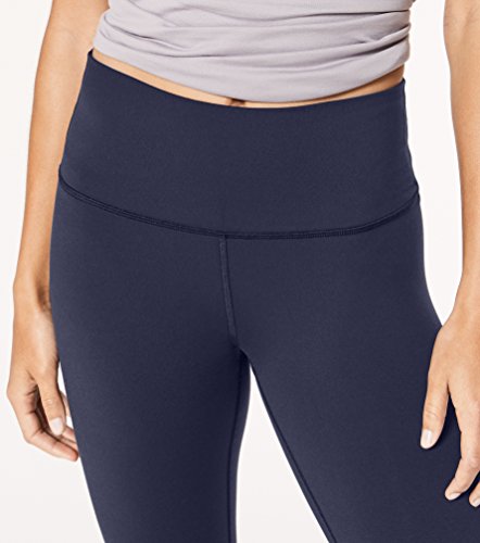 Lululemon Wunder Under Hi Rise 7/8 Tight Yoga Pants (Midnight Blue, 4)