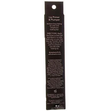 Lip Primer and Plumper Duo by e.l.f. for Women - 0.11oz Makeup - (Pack of 2)