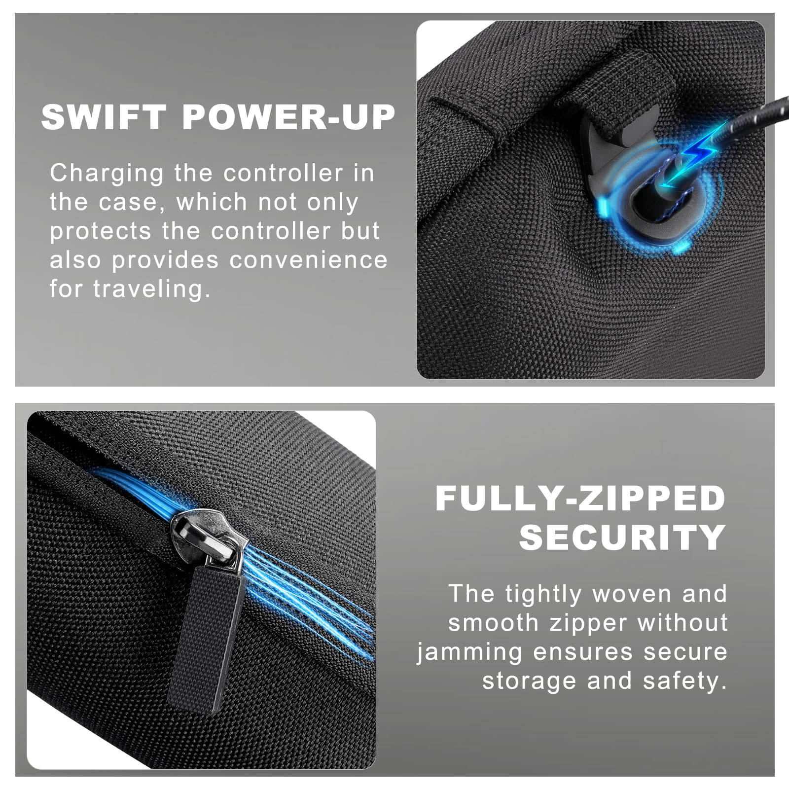 Complete Component Pack for Xbox Elite Controller Series 2 - Accessories Includes 1 Controller Carrying Case, 1 Charging Dock, 4 Thumbsticks, 4 Paddles, 1 Adjustment Tool and 1 Charging Cable(BLUE)