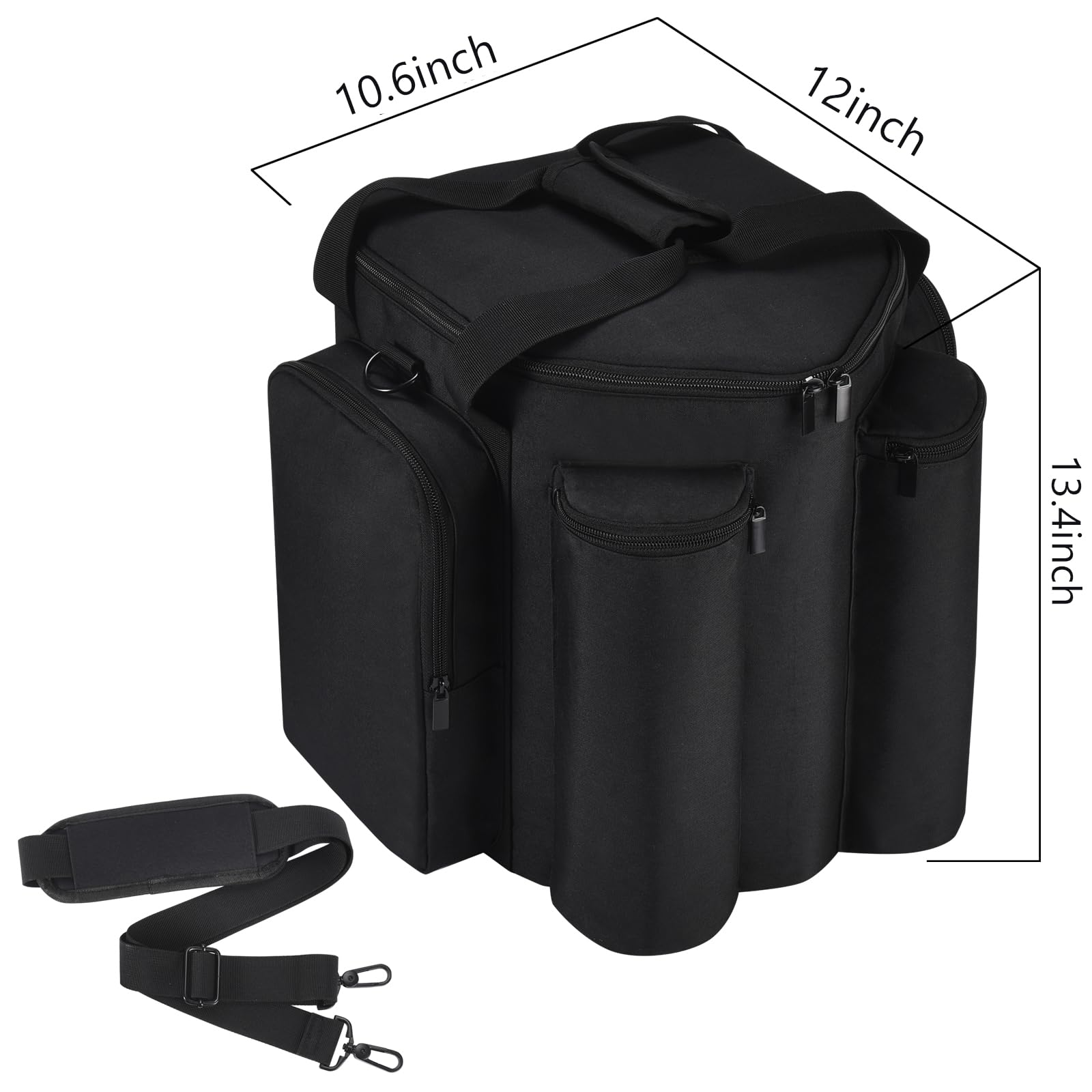 YipuVR Travel Case for Bose S1 Pro/S1 Pro +, Soft Carrying Bag Compatible with BOSE S1 Pro / S1 Pro Plus Portable Bluetooth Speaker,Speaker Cover with Shoulder Strap-Only Case