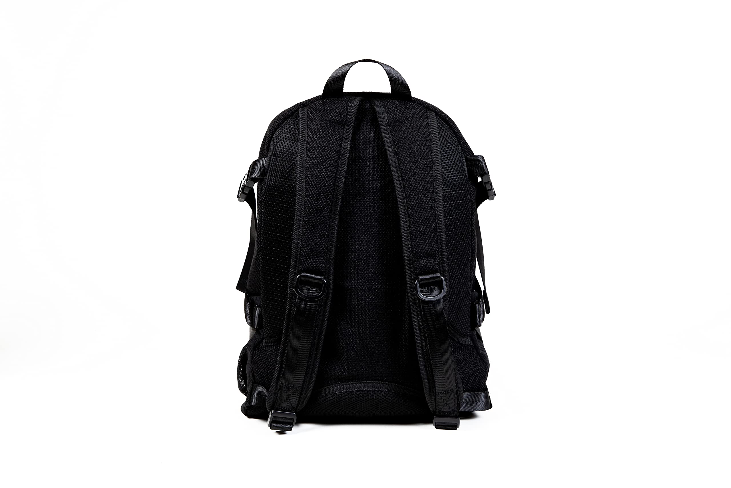DIME BAGS Urban Hemp Backpack | Original Hemp Backpack for All Genders | Includes Secret Pocket & Removable Airtight Poly Bag (Black)