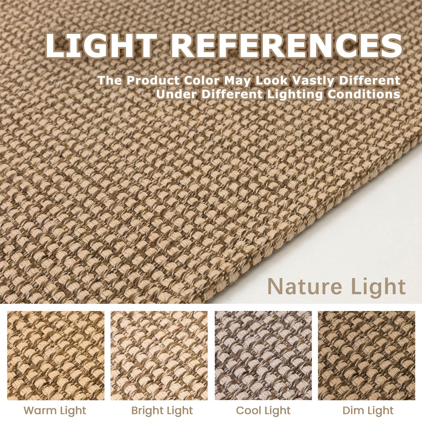 KOZYFLY Boho Runners for Hallways 2x6 ft Washable Hall Carpet Runner Rubber Backed Kitchen Rug Non Slip Woven Cotton Entryway Runner Rugs Floor Runners for Indoor Hallway Bedroom, Tan/Orange/Brown