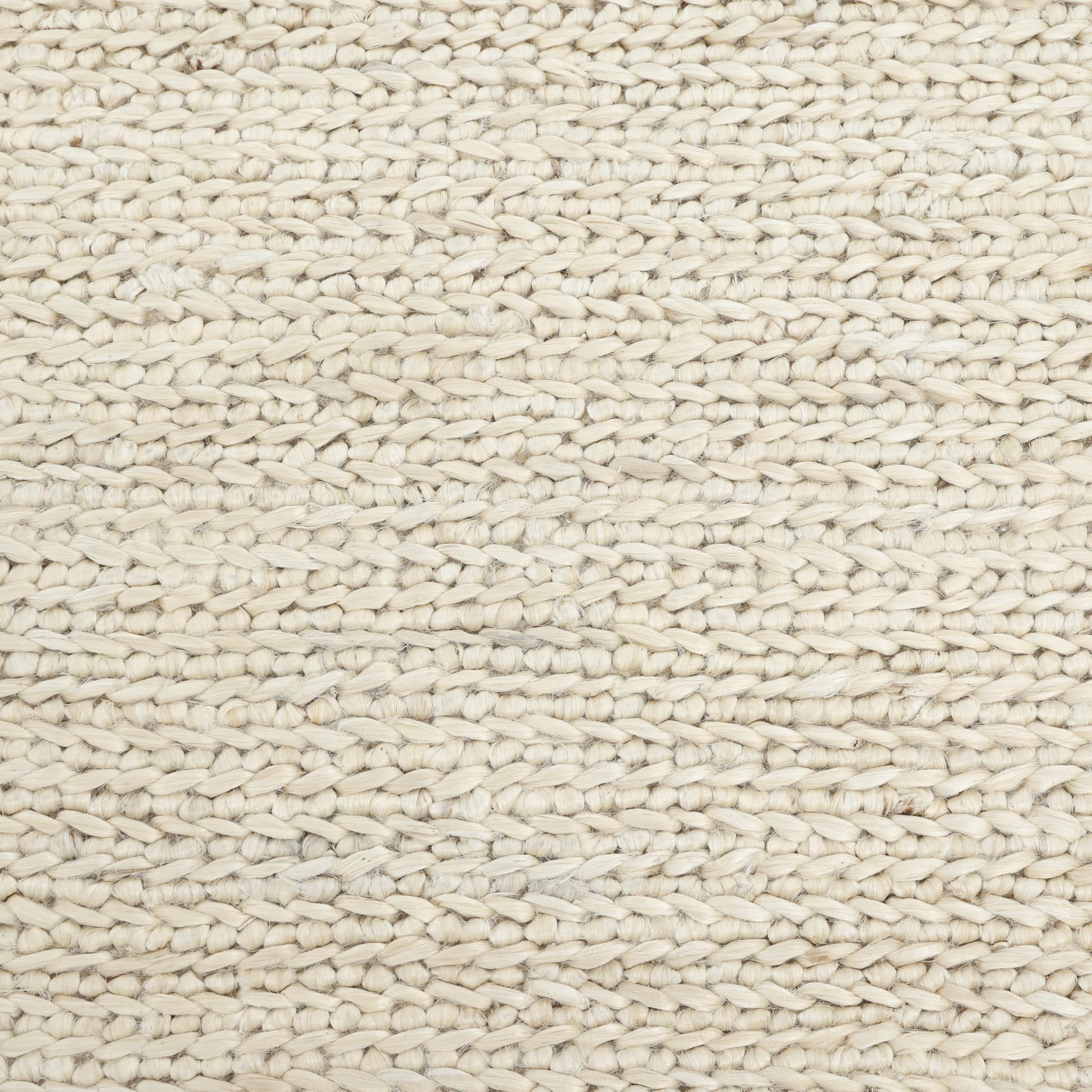 Handmade Transitional Jute Contemporary Beige Area Rug 9 x 12