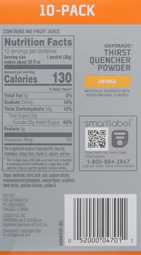 G Powder 10ct Orange