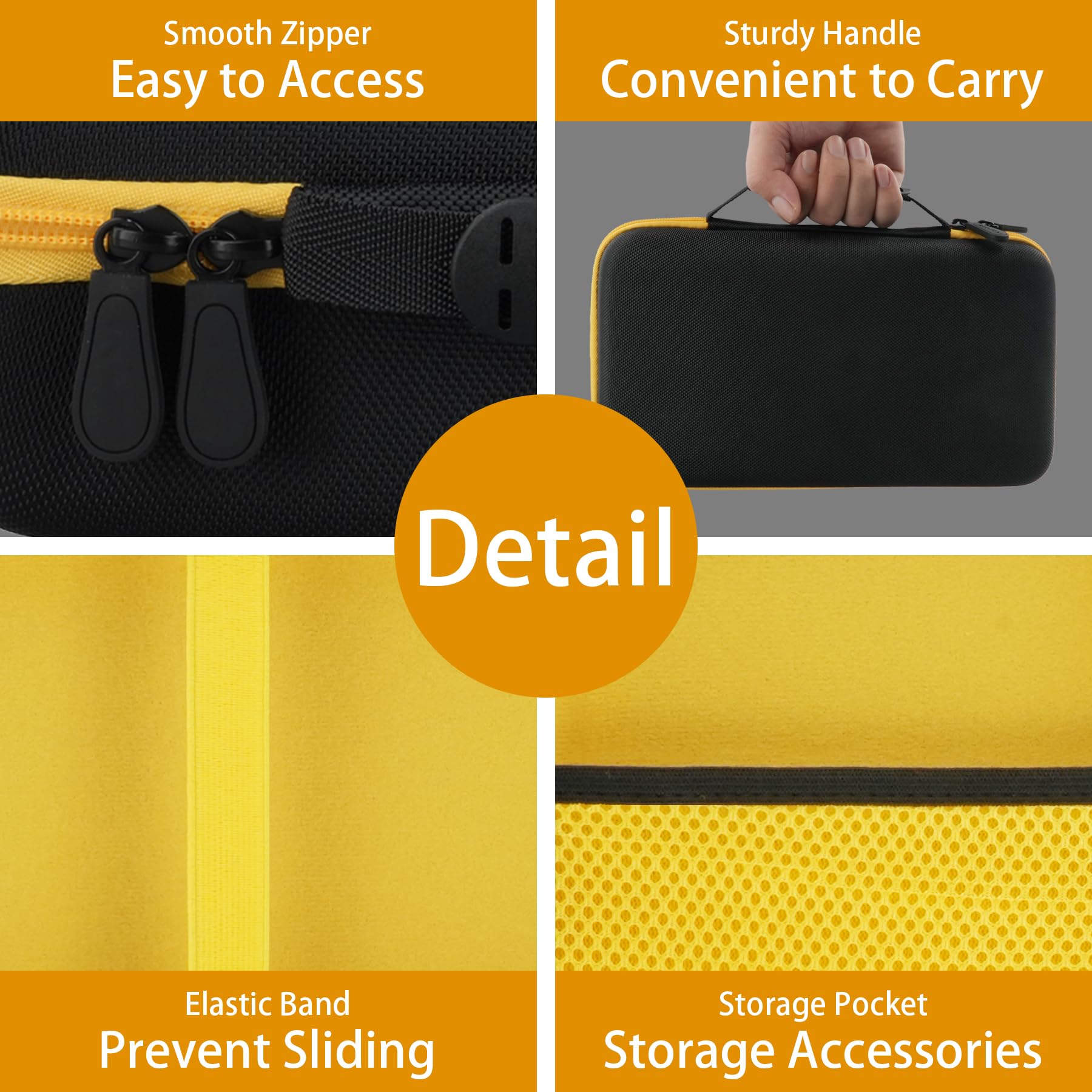 Aenllosi Hard Carrying Case Compatible with Brady M210 (BMP21-PLUS) Handheld Label Printer