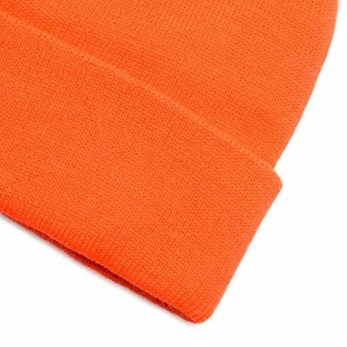 Hot Shot Men’s Thinsulate Acrylic Cuff Knit Hat – Blaze Orange Outdoor Hunting Camouflage