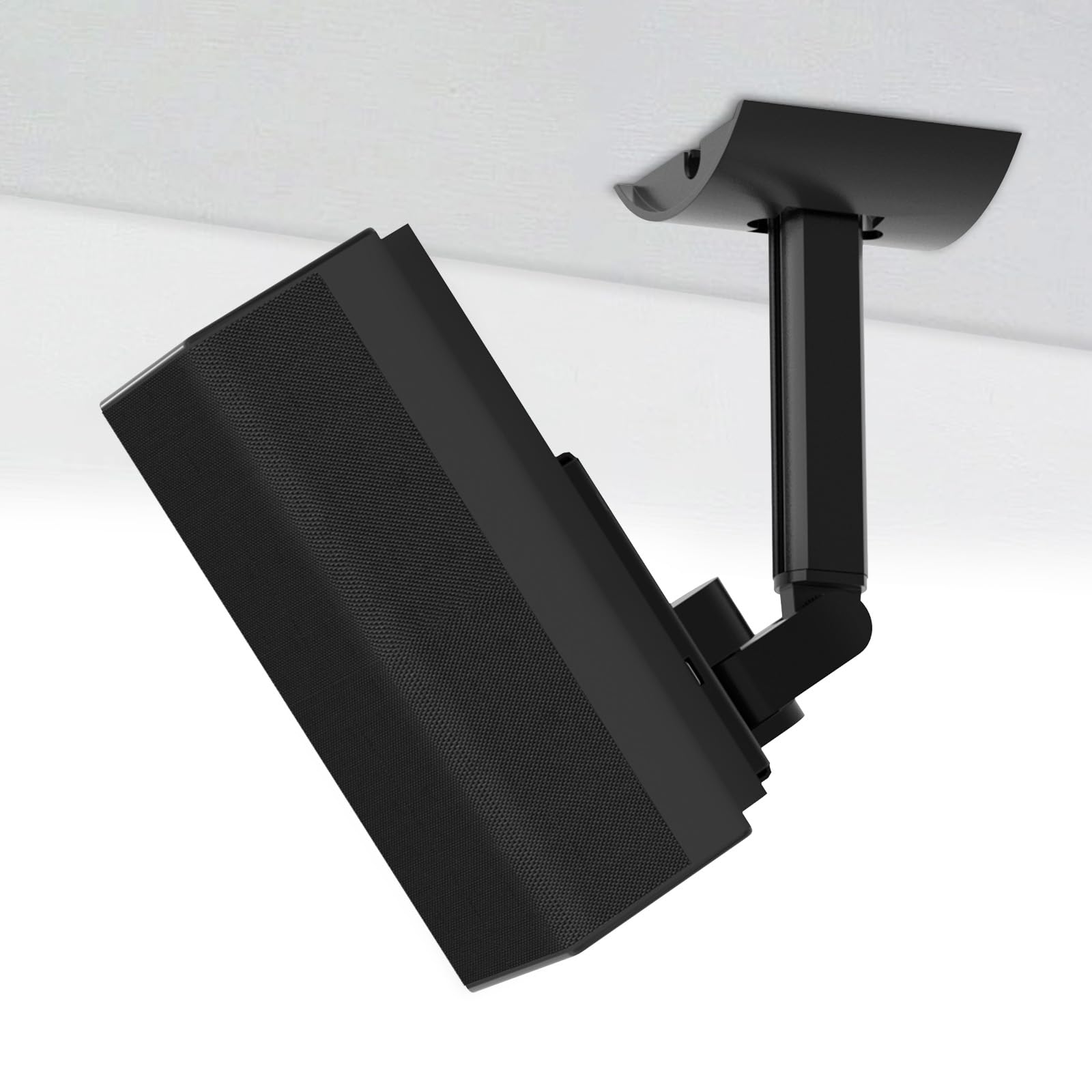 Speaker Wall Mount and Ceiling Mount for Bose UB-20, UB-20 & WB-50 Series II Surround Sound Speaker Mounting Bracket Compatible with Bose CineMate Lifestyle Tilt & Swivel Adjustable up to 180°,Black